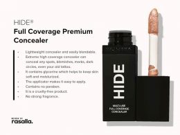 HIDE Premium Concealer Review 2022 - Full Coverage, All Skin Types And ...
